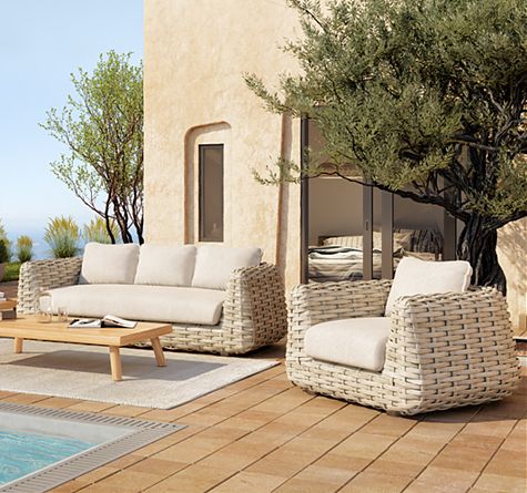 Rattan set outdoor store